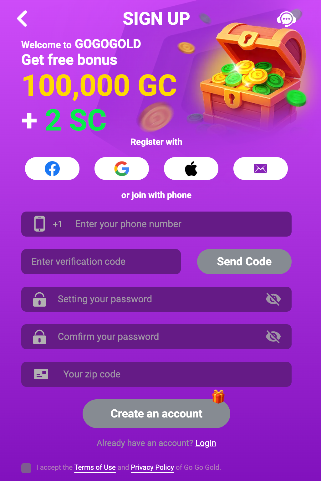 Go Go Gold Promo Code - 2026 Casino Review & Ratings